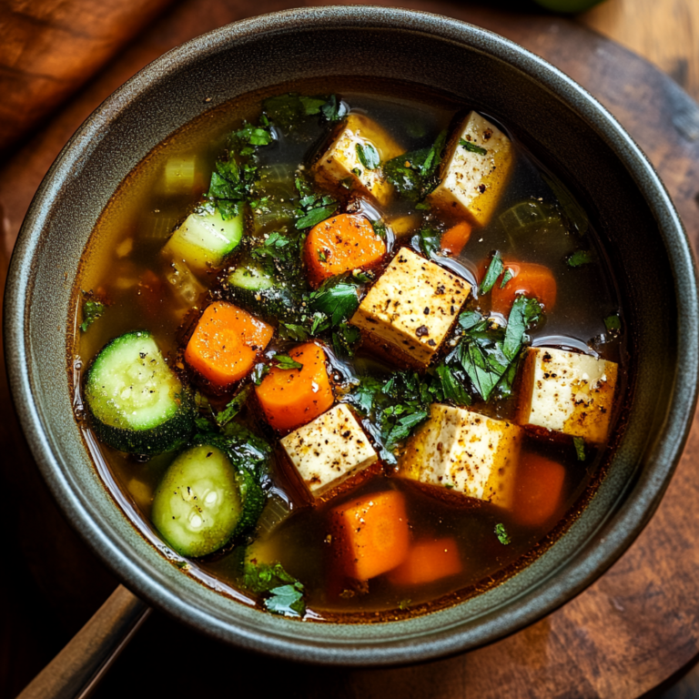 Comforting Vegetable Soup with Bone Broth for Better Digestion - Pain ...